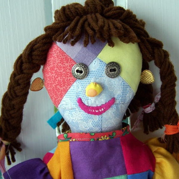 Patchwork Girl - Etsy