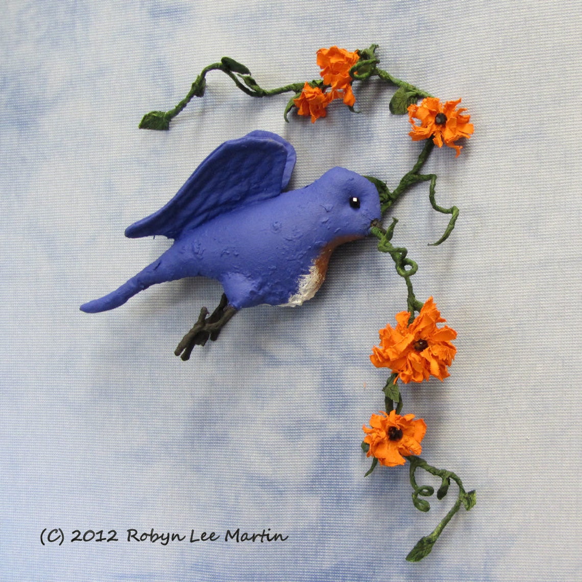 Bird Pattern, Primitive Bluebird, Wall Hanging, Primitive Bird, Sewing ...