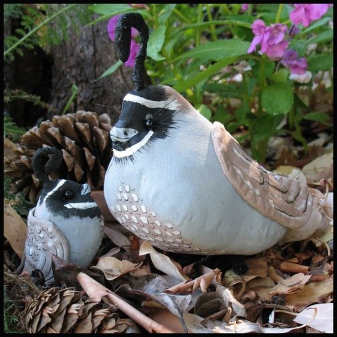 Primitive Bird Pattern, Bird Pattern, Quail, Bird, Fabric Bird ...