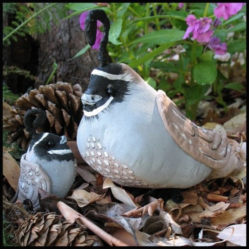 Primitive Bird Pattern Bird Pattern Quail Bird Fabric - Etsy