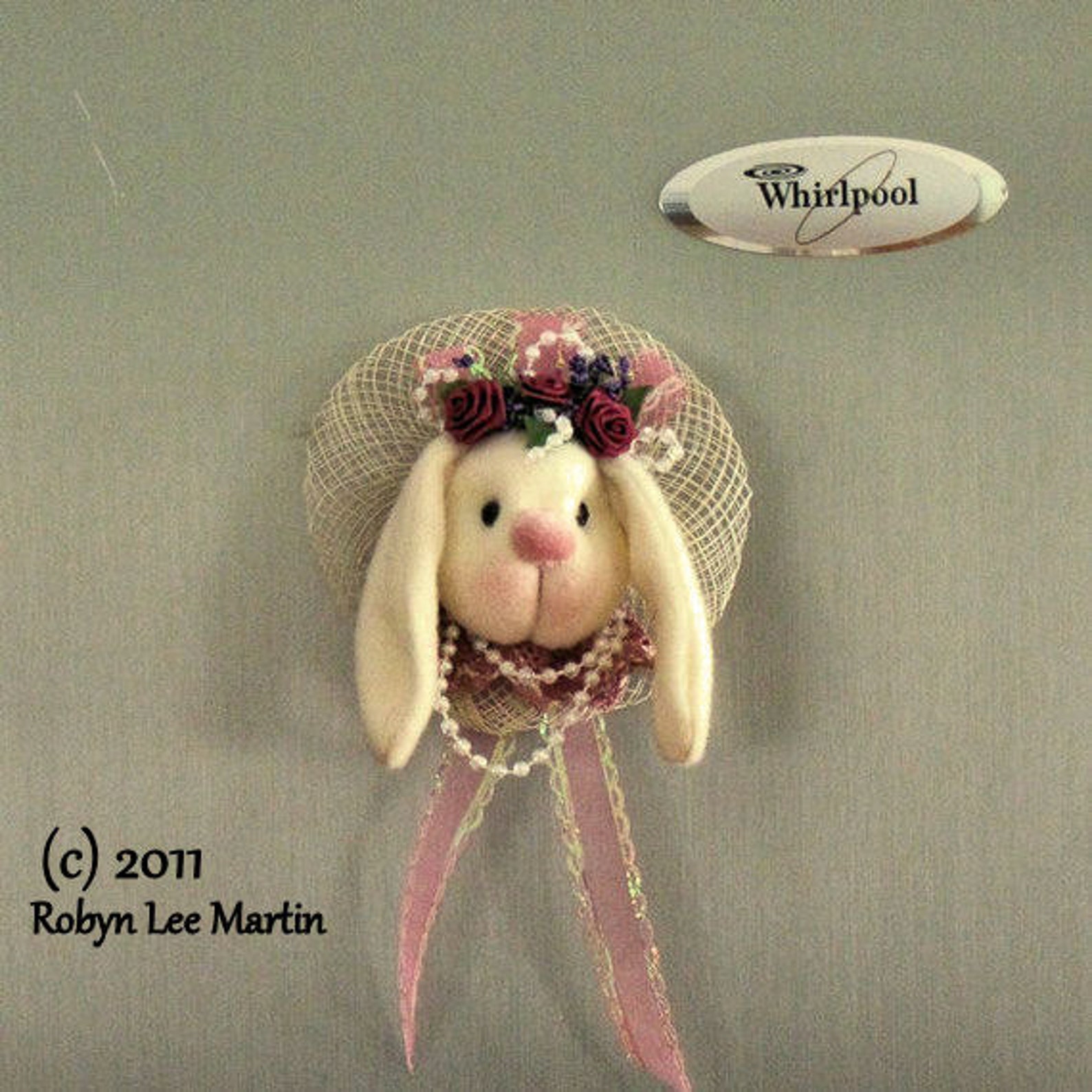 PDF Pattern Primitive Bunny Plant Poke Pin Magnet | Etsy