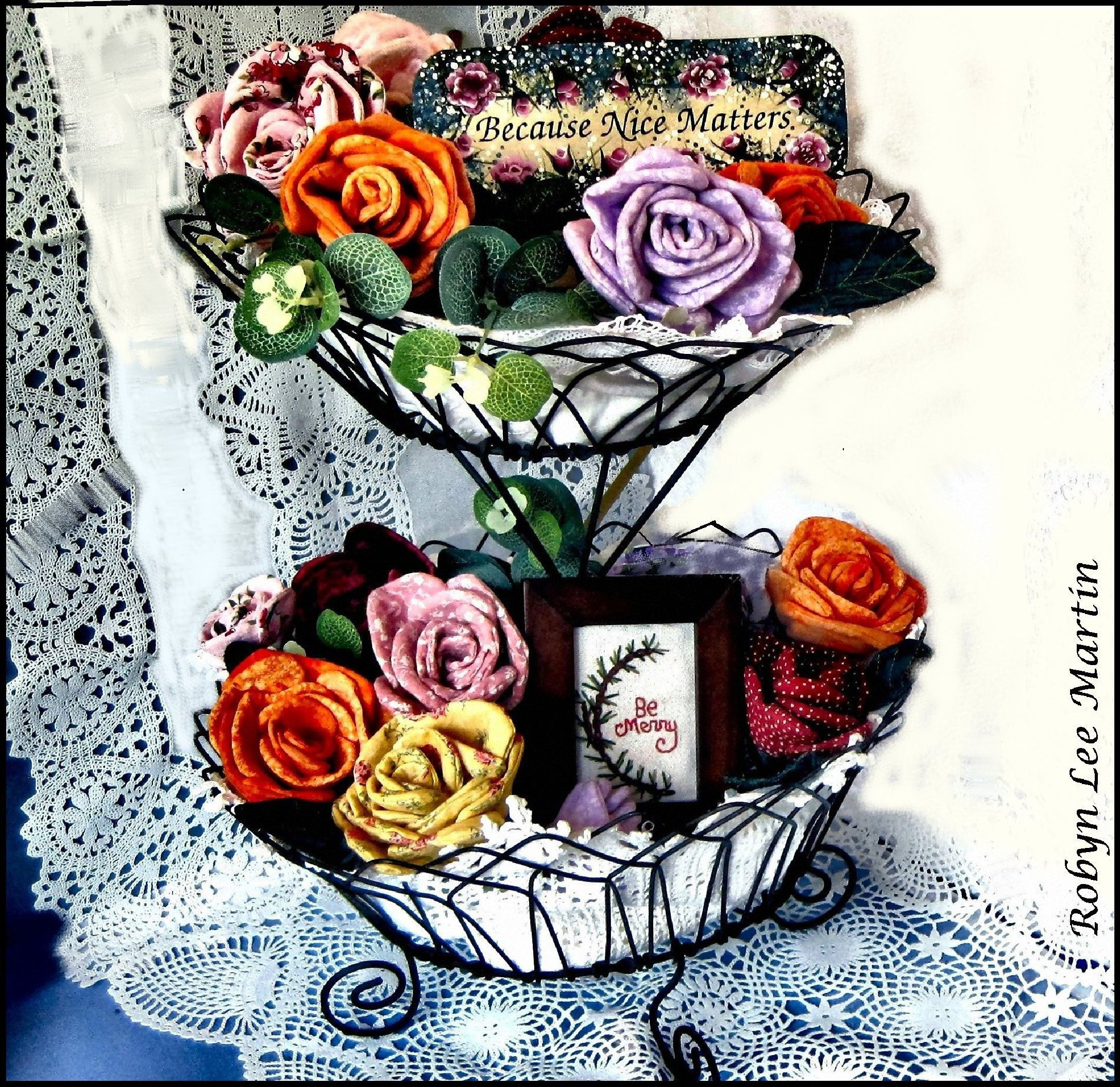 Fabric Rose Sewing Pattern: Soft Sculpture Flowers (PDF Pattern) - Etsy