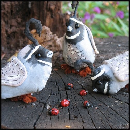 Primitive Bird Pattern, Bird Pattern, Quail, Bird, Fabric Bird ...