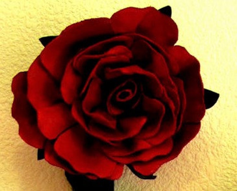 Flower Pattern Primitive Flowers Rose Wall Hanging Large - Etsy