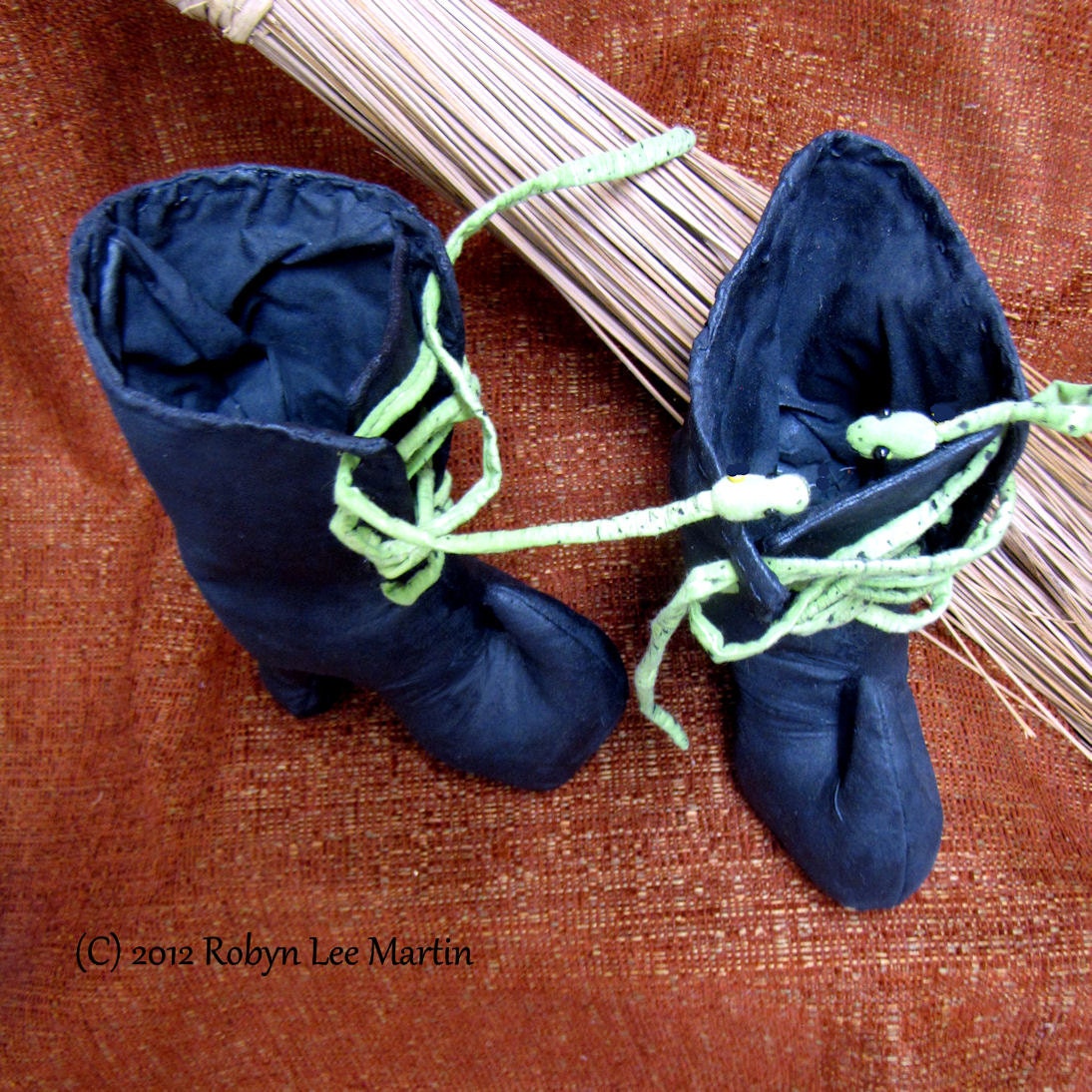Witch Boot Pattern Fabric Witch Boots Snake Sewing Pattern - Etsy