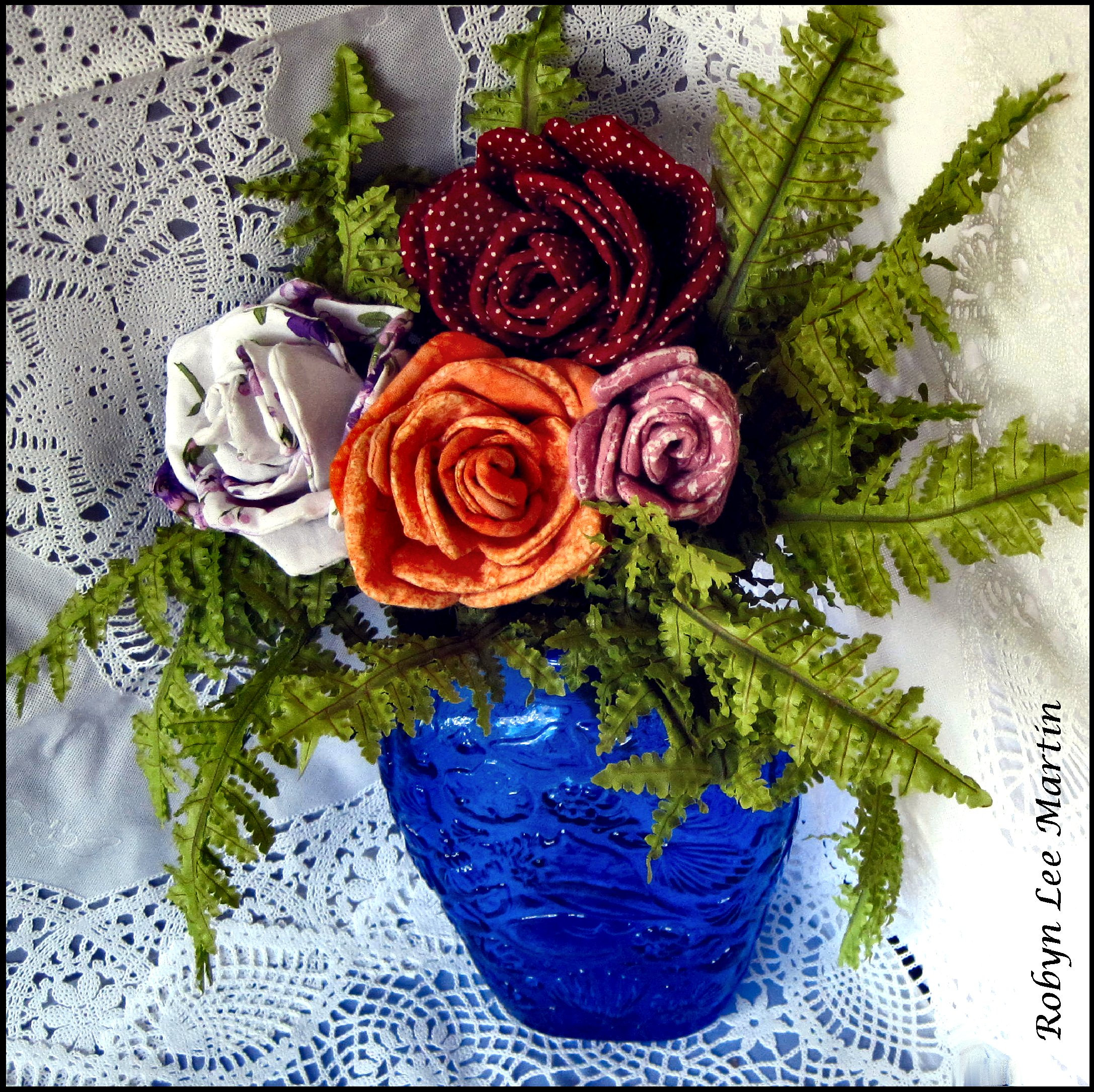Fabric Rose Sewing Pattern: Soft Sculpture Flowers (PDF Pattern) - Etsy