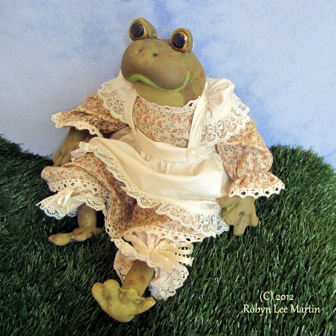 Toad Doll Pattern, Primitive Toad, Frog Doll, Digital Sewing Pattern - Etsy