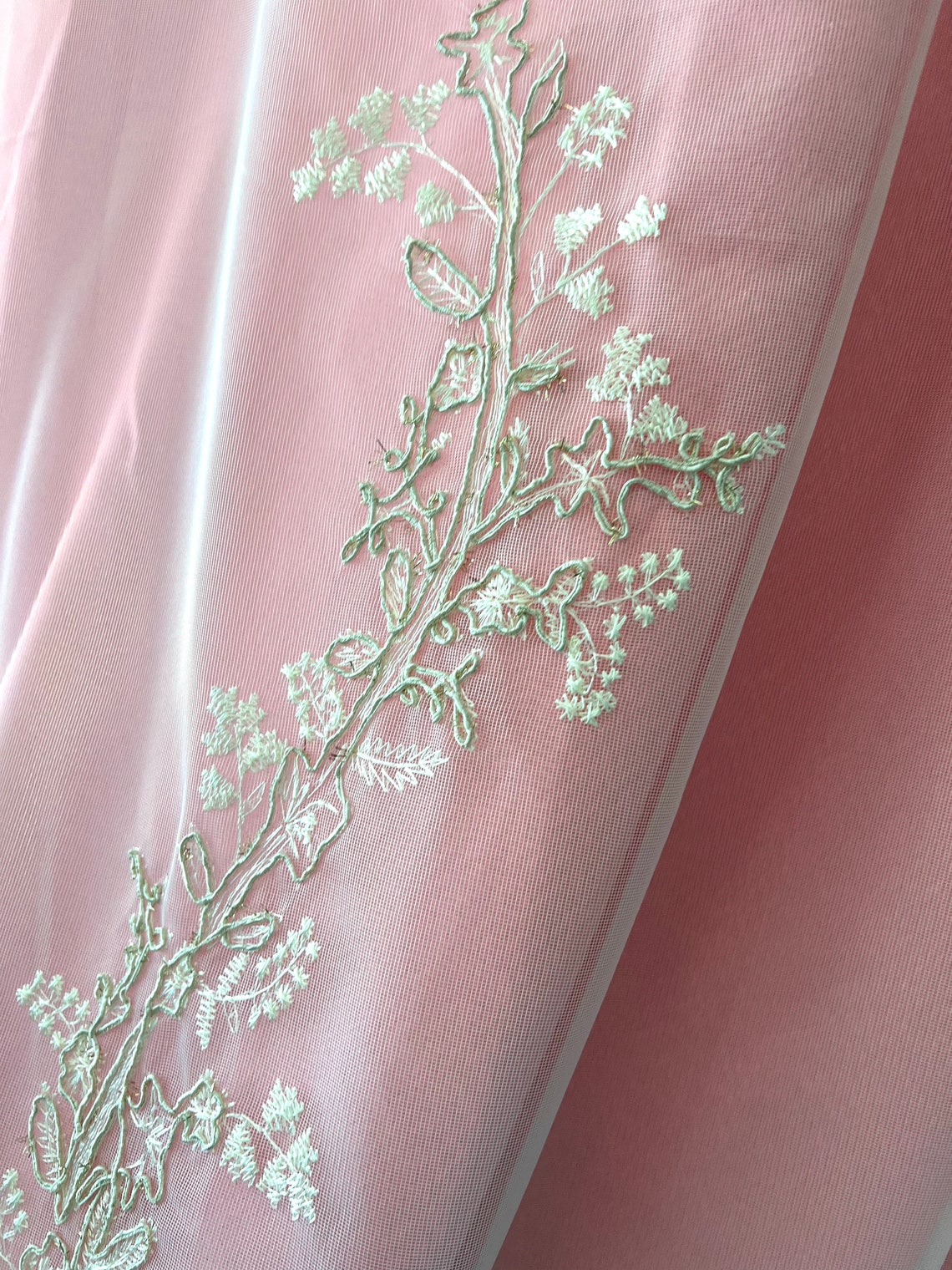 Luxury Double Layer Embroidered Bohemian Curtains for Living Room, High ...