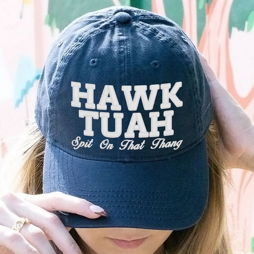 Hawk Tuah 24 Embroidered Hat for Men and Women, Spit on That Thang ...