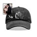 Custom Embroidered Outline Couples Hat From Photo, Couple Embroidery ...