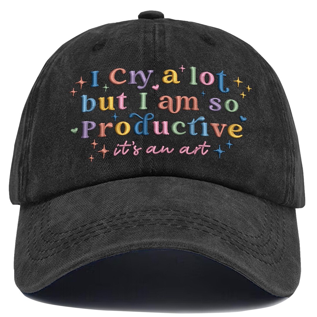 I Can Do It With A Broken Heart, Custom Embroidered Hat, Tortured Poets ...