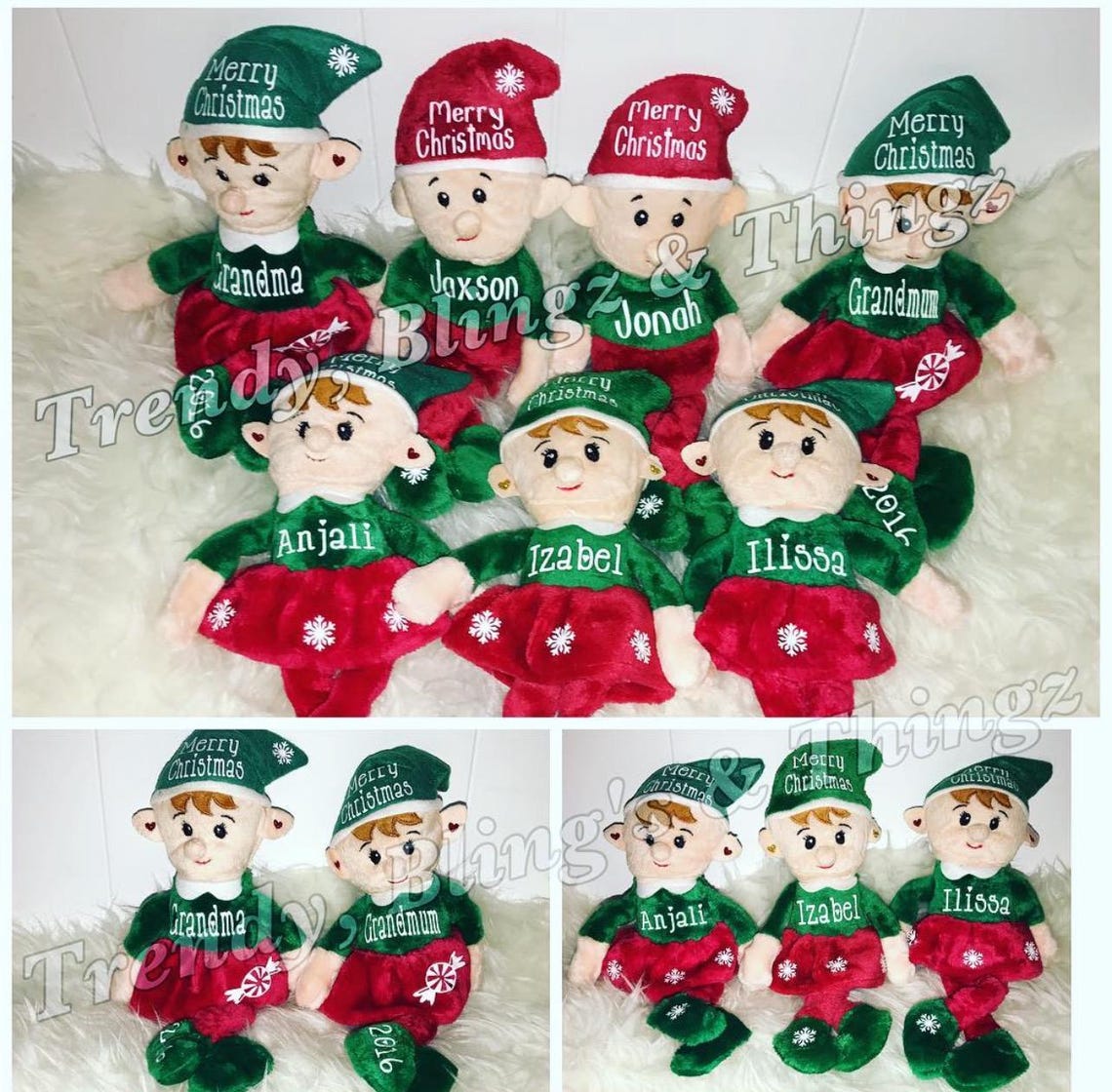 Personalized Christmas Elves, Christmas Elf, Stocking Stuffers, Teacher ...