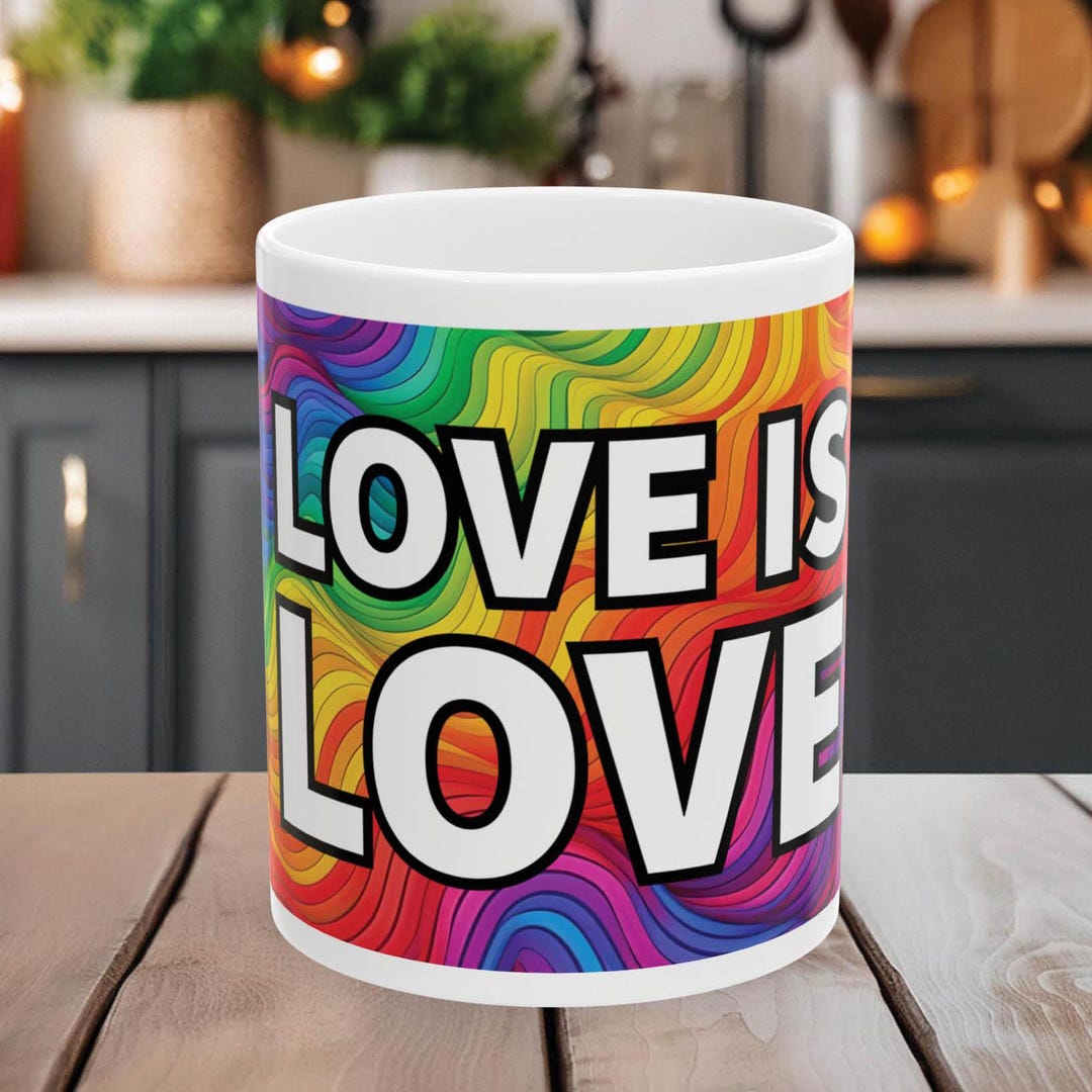 Pride Mugs LGBTQ Kitchenware Pride Month Gift LGBT Present Gay Mug ...