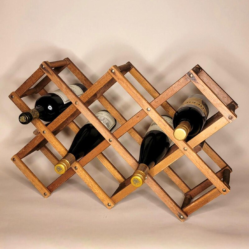 Antique Wine Rack - Etsy