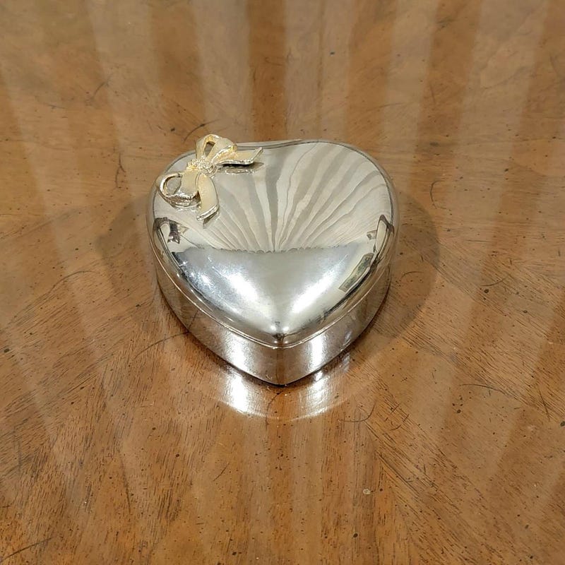 Heart Trinket Box - Etsy