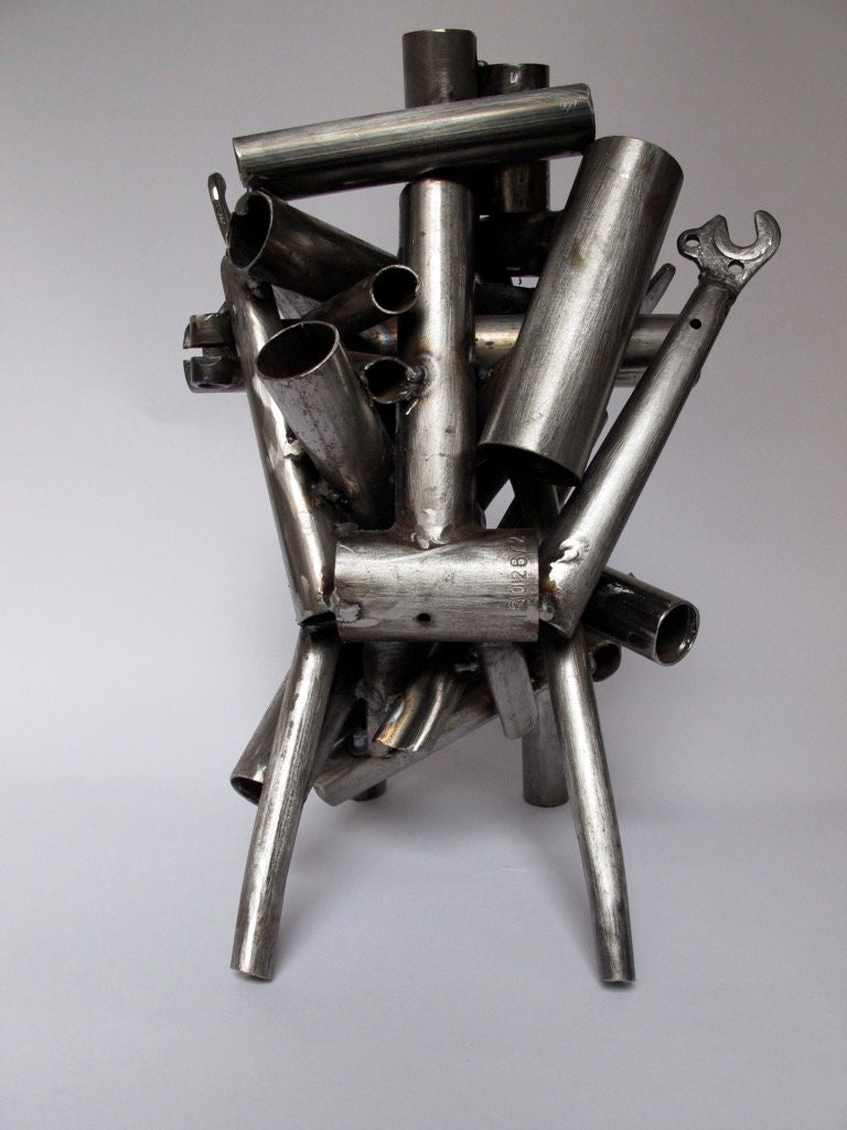 Cyclists Modern Art Bike Sculpture "warrior" - Etsy