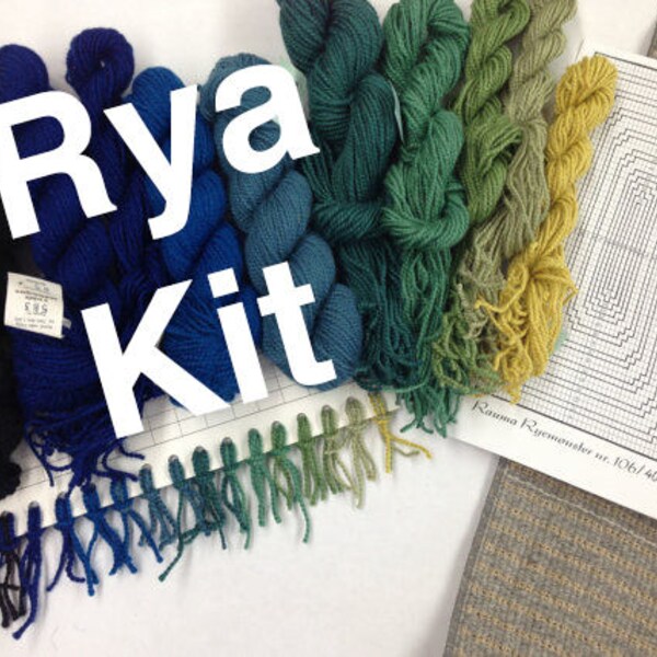 Rya Rug Kit - Etsy