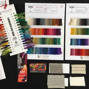 Rya BOOK and YARN SAMPLES rya Rugsdesign and Make Your Own Along With ...