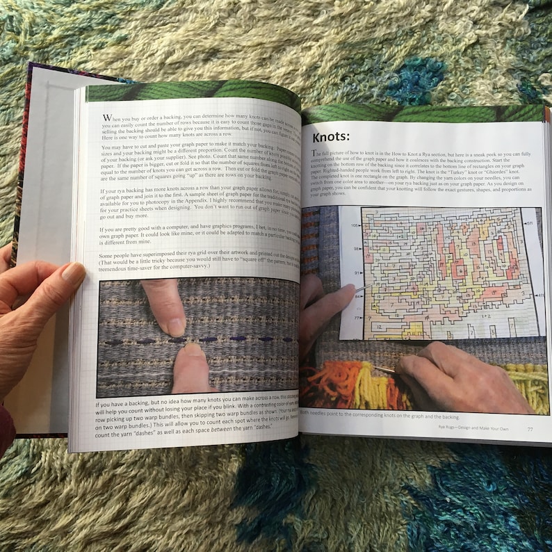 Rya Rugs: Design and Make Your Own Book (non-usa Orders) - Etsy