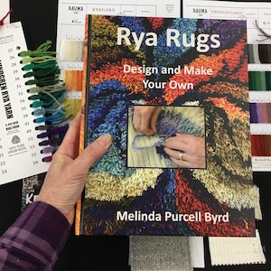 Rya BOOK and YARN SAMPLES rya Rugsdesign and Make Your Own Along With ...