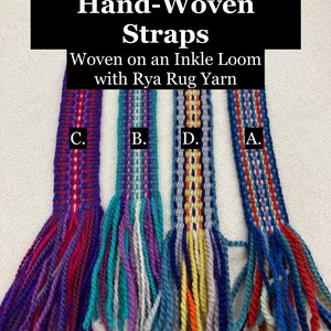Belts / Straps Hand-woven on My Inkle Loom. Choose Your Favorite Colors ...