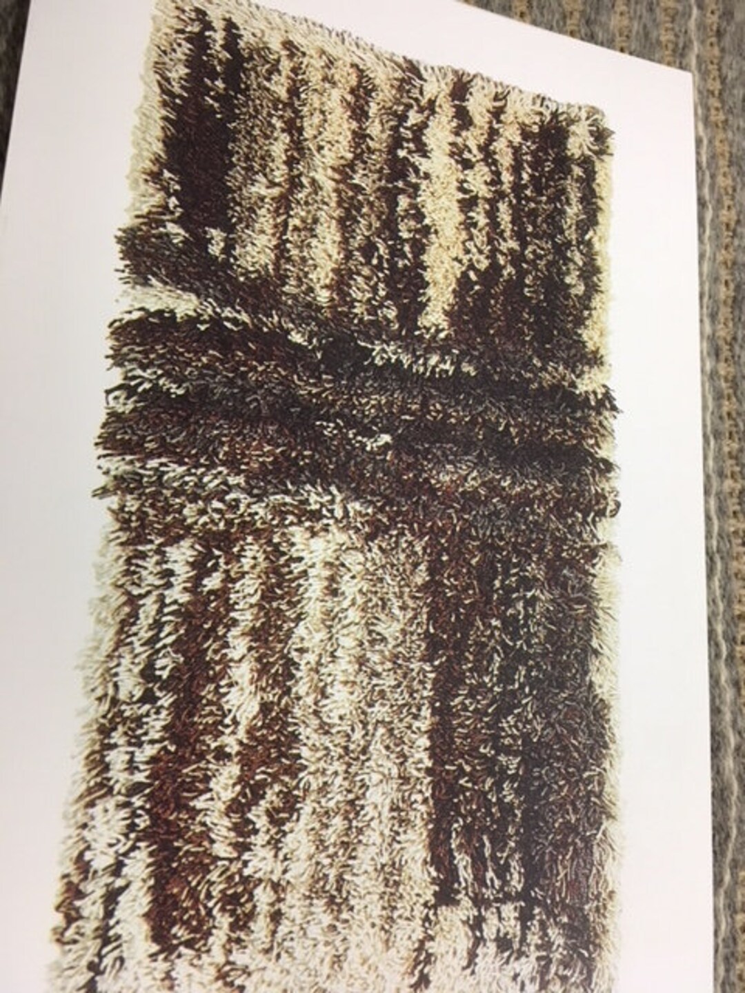 Rya Rug Kit in Natural Colors. Rye Kit From Norway Called BORK ...