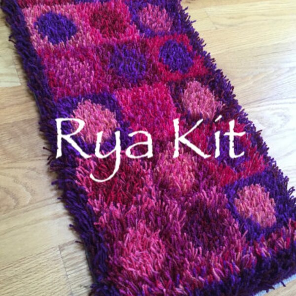 Rya Rug Kit - Etsy