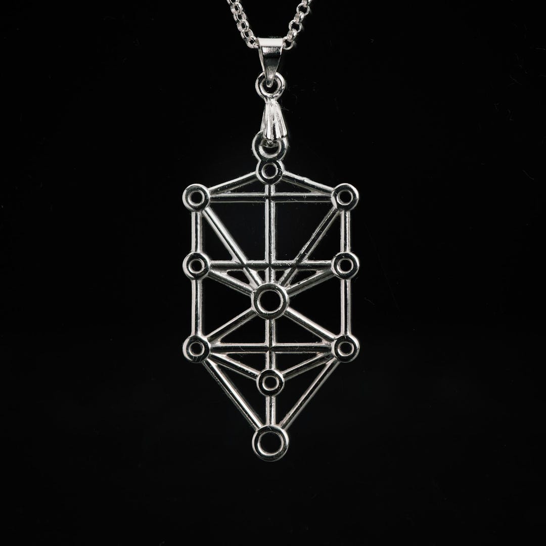 Sephiroth - Tree of Life - Flower of Life Symbol - Delicate Intricate ...