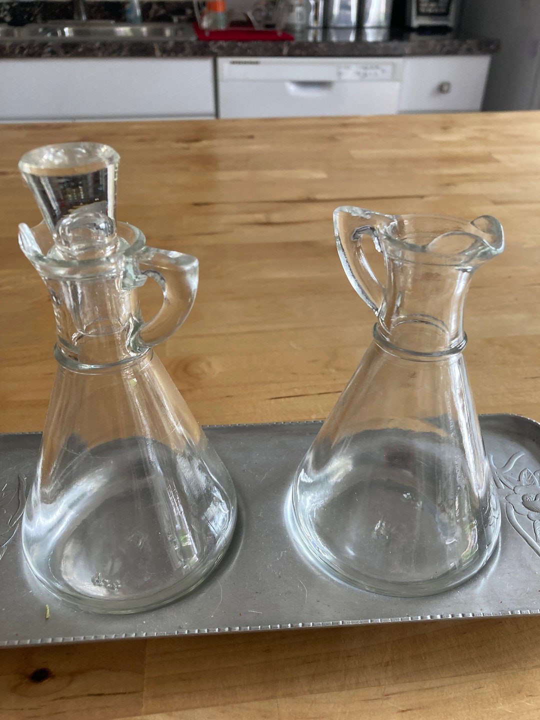 Aluminum Everlast Oil & Vinegar Tray - Etsy