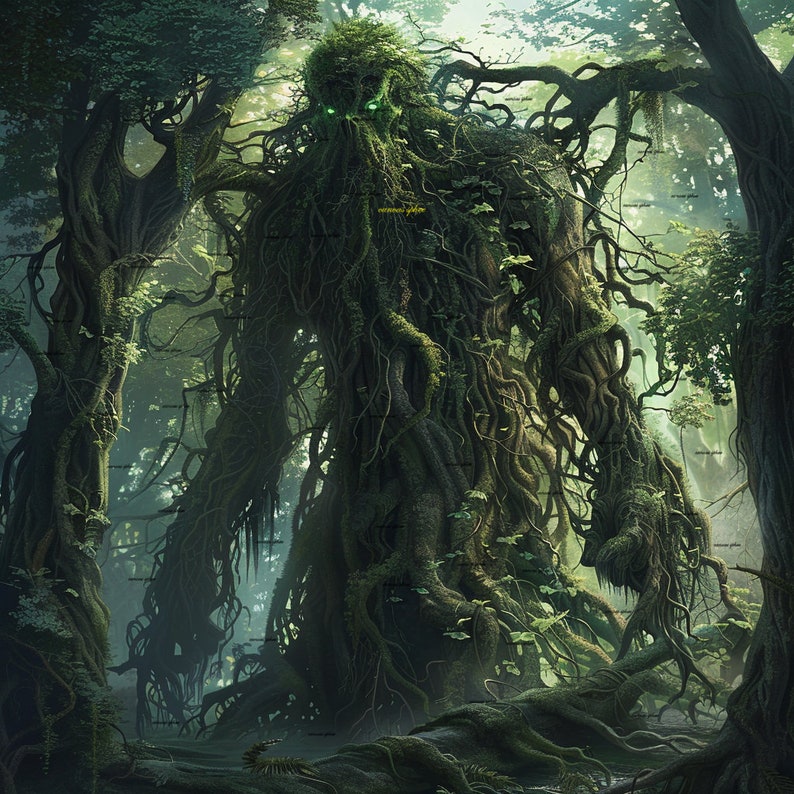 Vine Titan: the Forest's Fury - Etsy