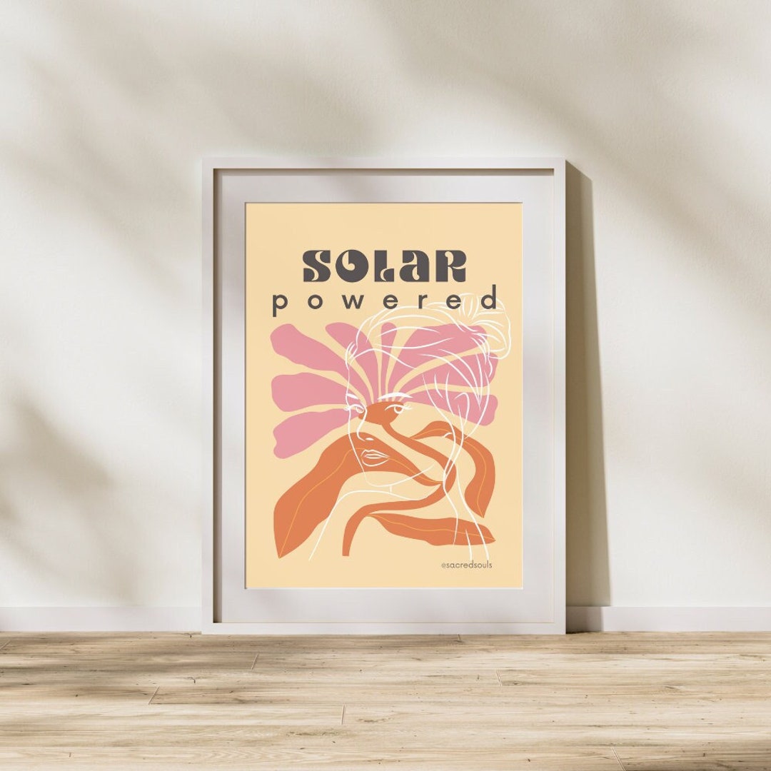 Solar Powered * Printable Art * - Etsy