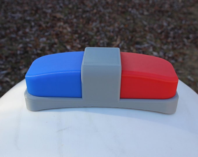 Little Tikes Cozy Coupe Police Light Siren Reproduction Custom Mod ...