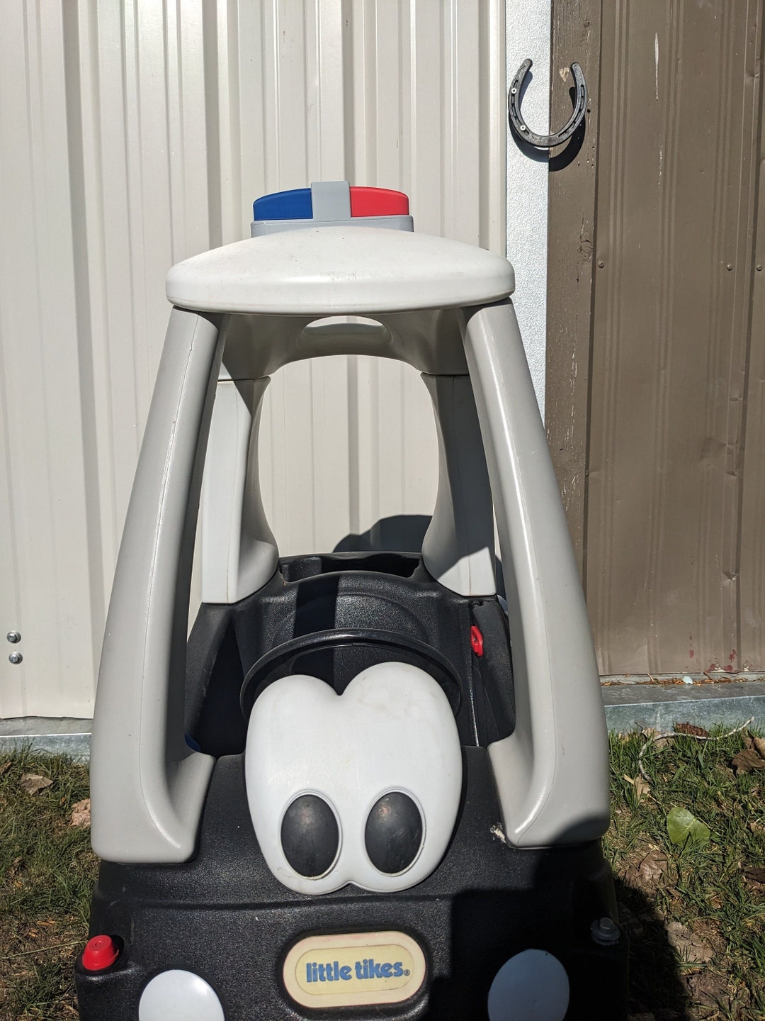 Little Tikes Cozy Coupe Police Light Siren Reproduction Custom Mod ...