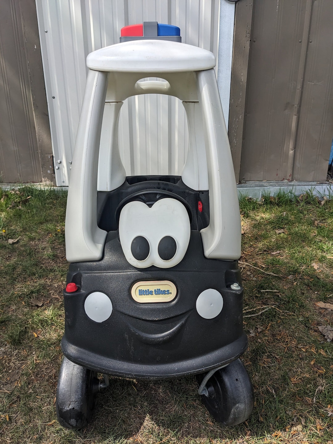 Little Tikes Cozy Coupe Police Light Siren Reproduction Custom Mod ...