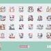 Digital Stickers | Daily Routine Stickers | Cute Kawaii Planner ...
