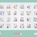 Digital Stickers | Daily Routine Stickers | Cute Kawaii Planner ...
