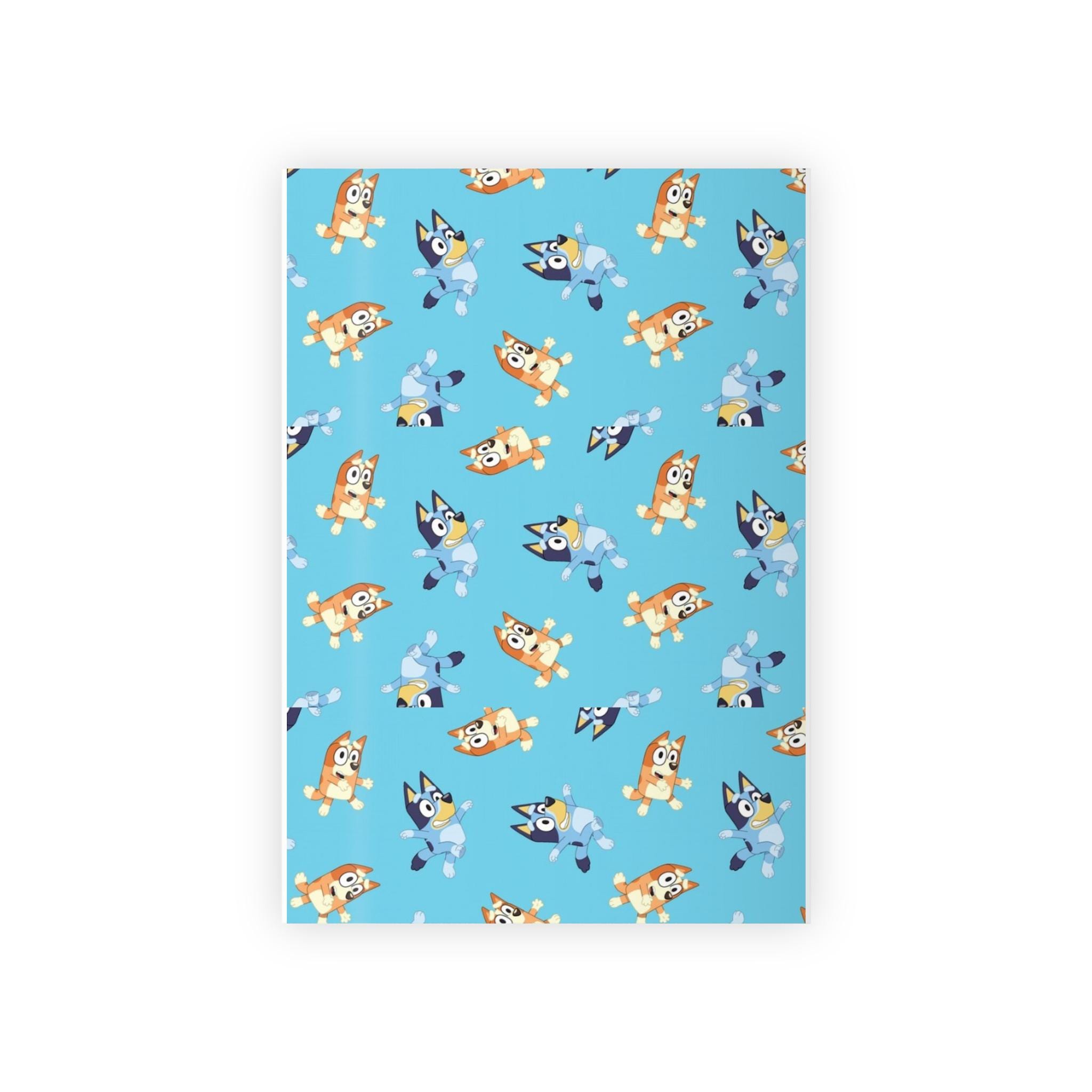 Wrapping Paper Roll, Bluey and Bingo Kids Gift Wrap, Children's ...
