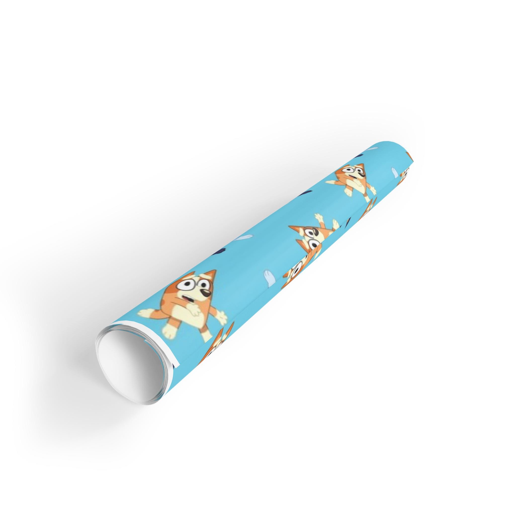 Wrapping Paper Roll, Bluey and Bingo Kids Gift Wrap, Children's ...