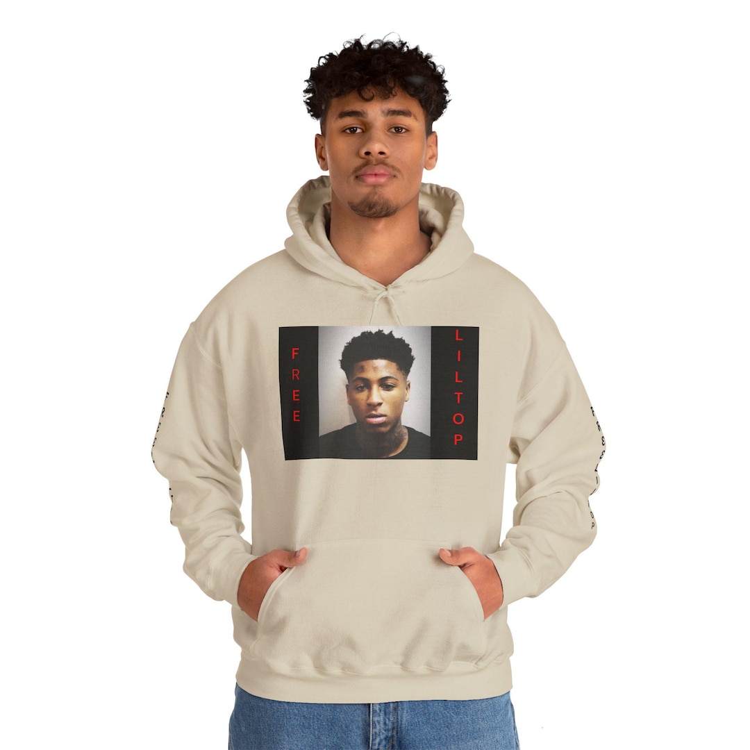 NBA Youngboy Rapper Hoodies, Free Lil Top Unisex Hooded Sweatshirt ...