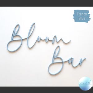 Bloom Bar Wood Sign, Event Wall Decor, Baby Shower Decor, Party Decor ...