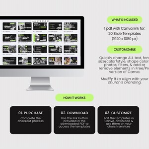 20 Modern Church Pre-service Slides Canva Templates, Aesthetic New ...
