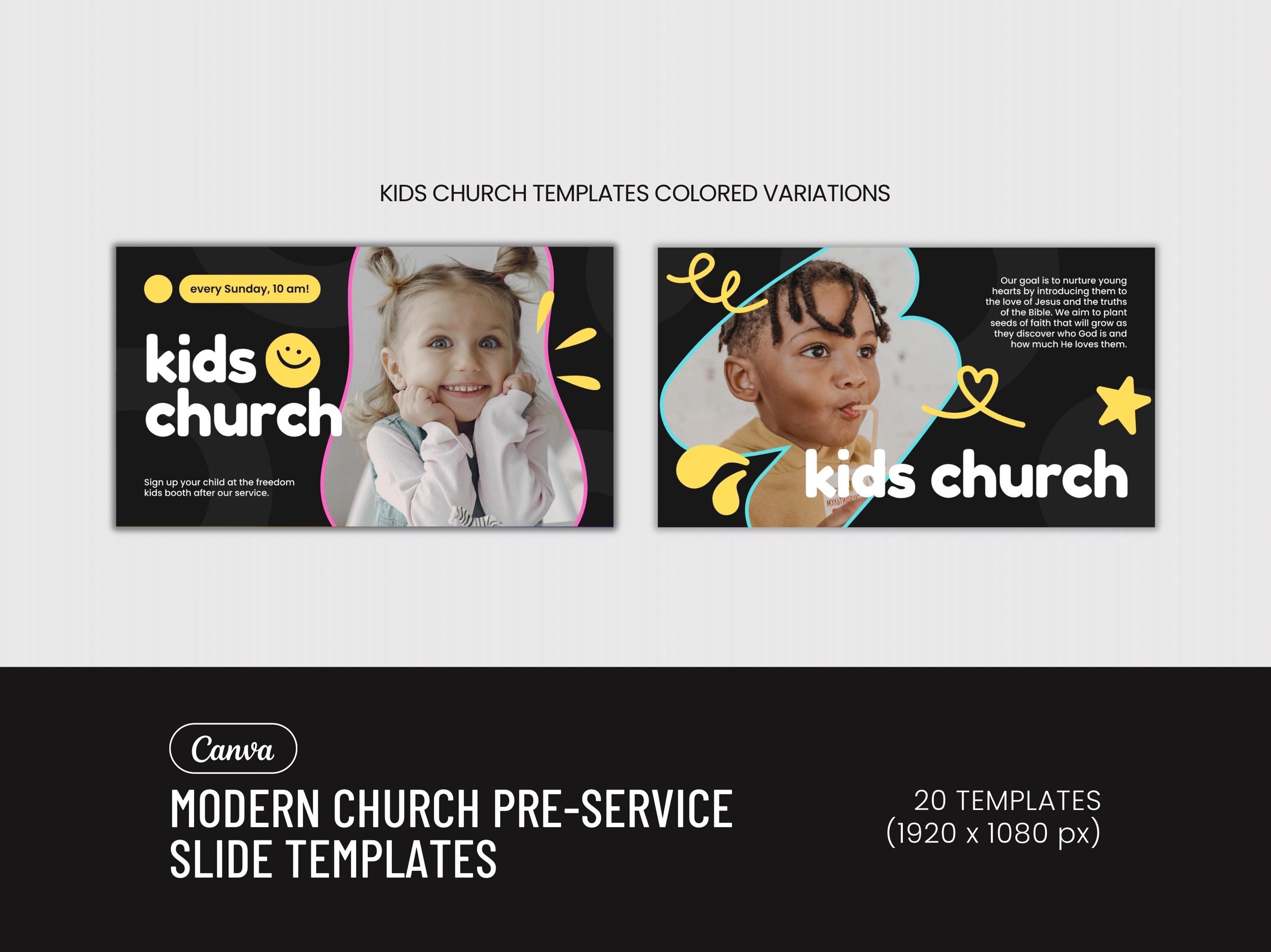 20 Modern Church Pre-service Slides Canva Templates, Aesthetic New ...
