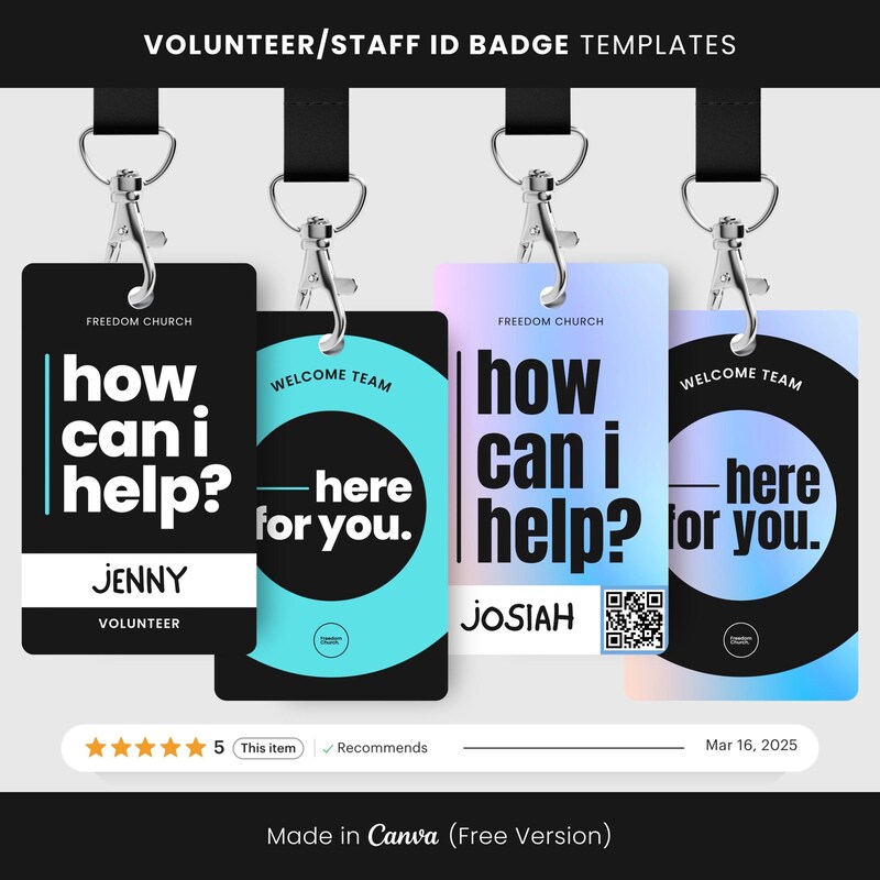 Church Usher Badges - Etsy