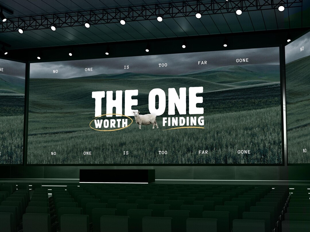 The One Worth Finding - Luke 15 Sermon Church Graphics (digital ...