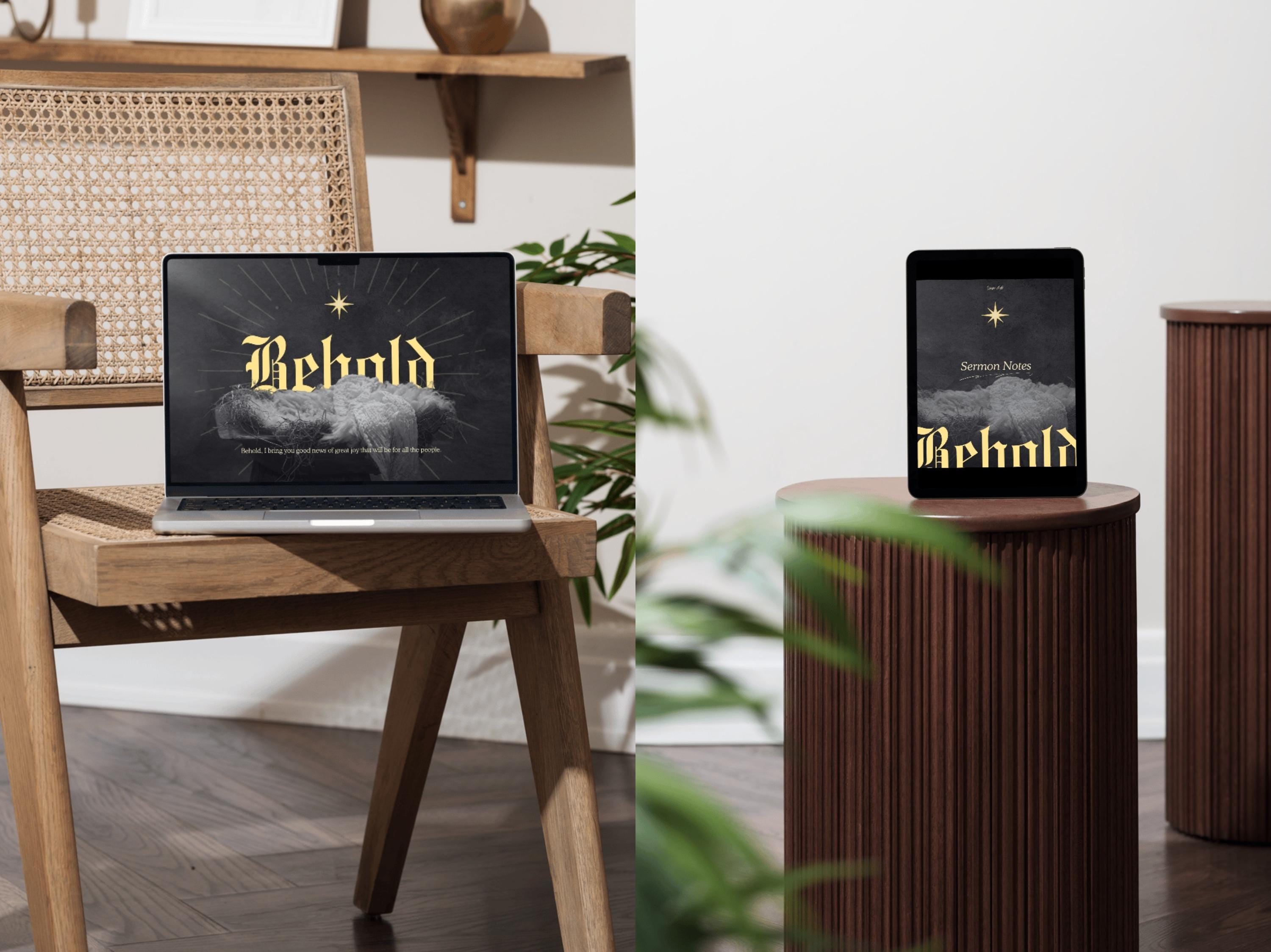 Christmas Sermon Series Graphics Pack: Contemporary Church (canva ...