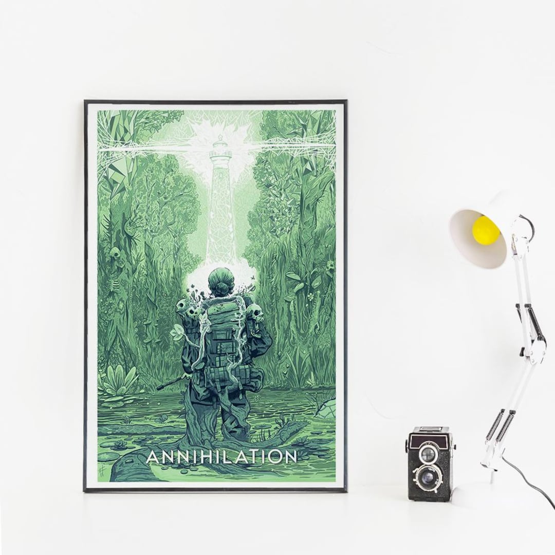 Annihilation Movie Poster - Vintage Canvas Posters - Wall Decor - Art ...