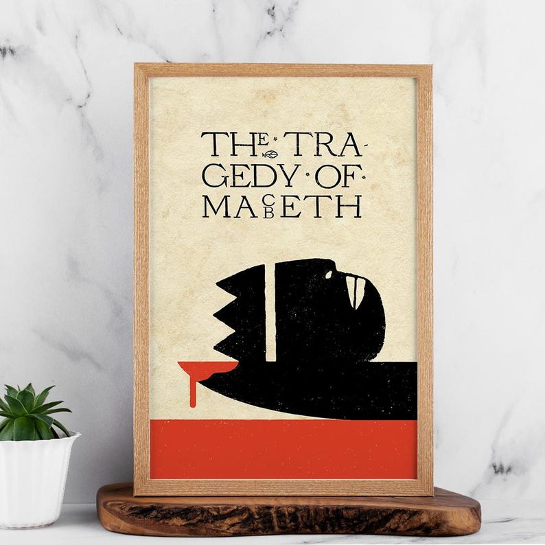 The Tragedy of Macbeth Movie Poster - Vintage Canvas Posters - Wall ...