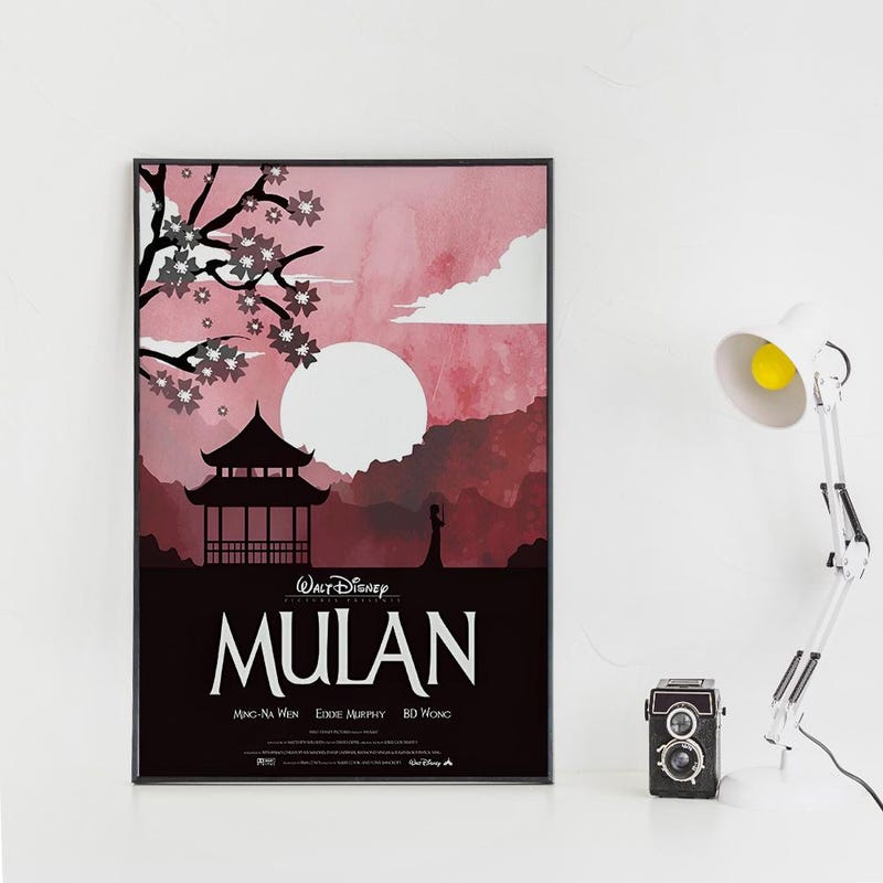 Mulan Poster - Etsy