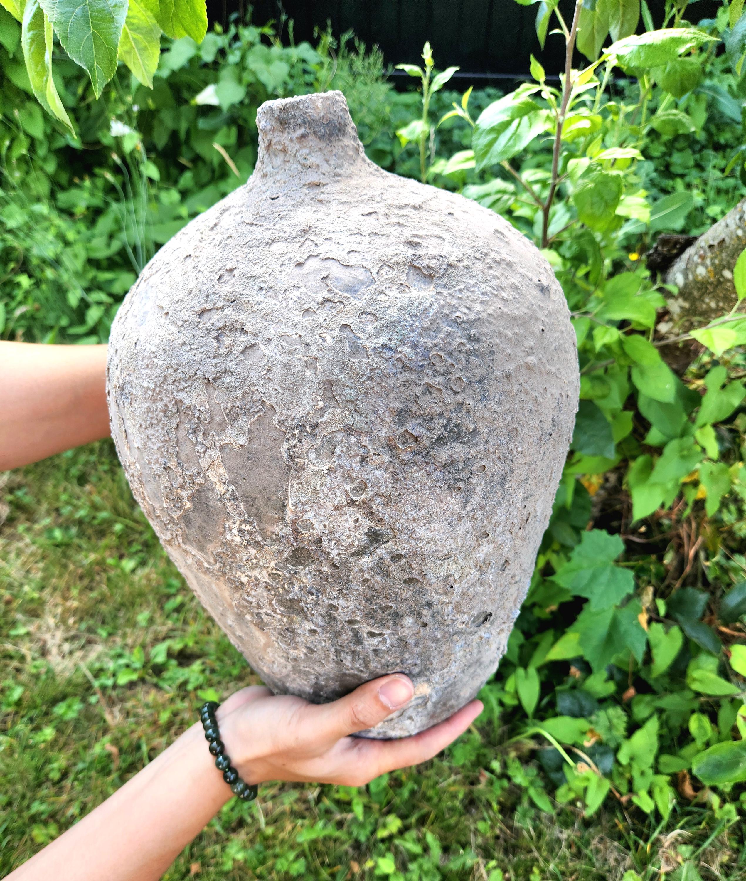 Apollo Pot Atlantis Stoneware Ceramic Antique Style Textured Pot Home ...