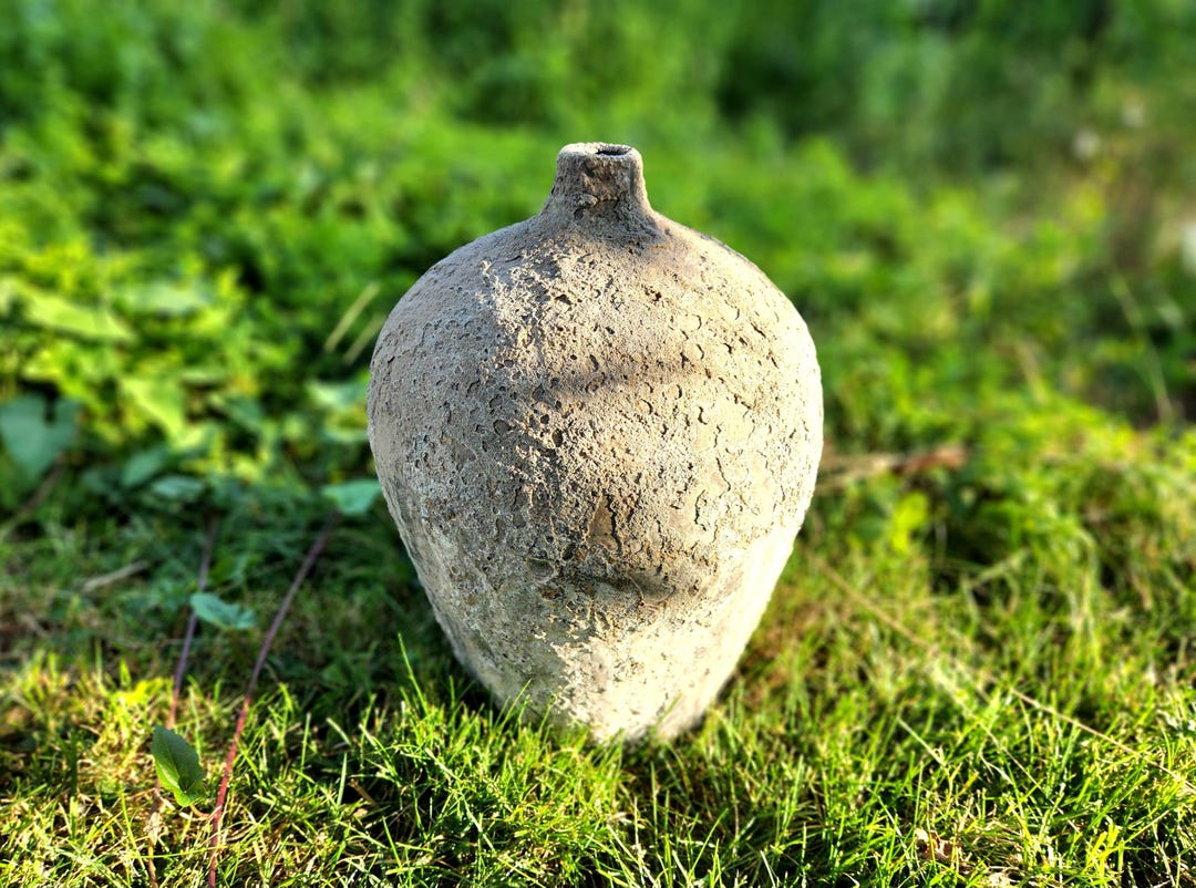 Apollo Pot Atlantis Stoneware Ceramic Antique Style Textured Pot Home ...